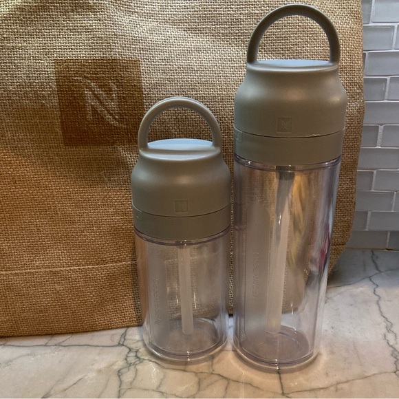 Nespresso | Dining | Nespresso Nomad Set Of 2 Bottle Tumbler For Cold ...